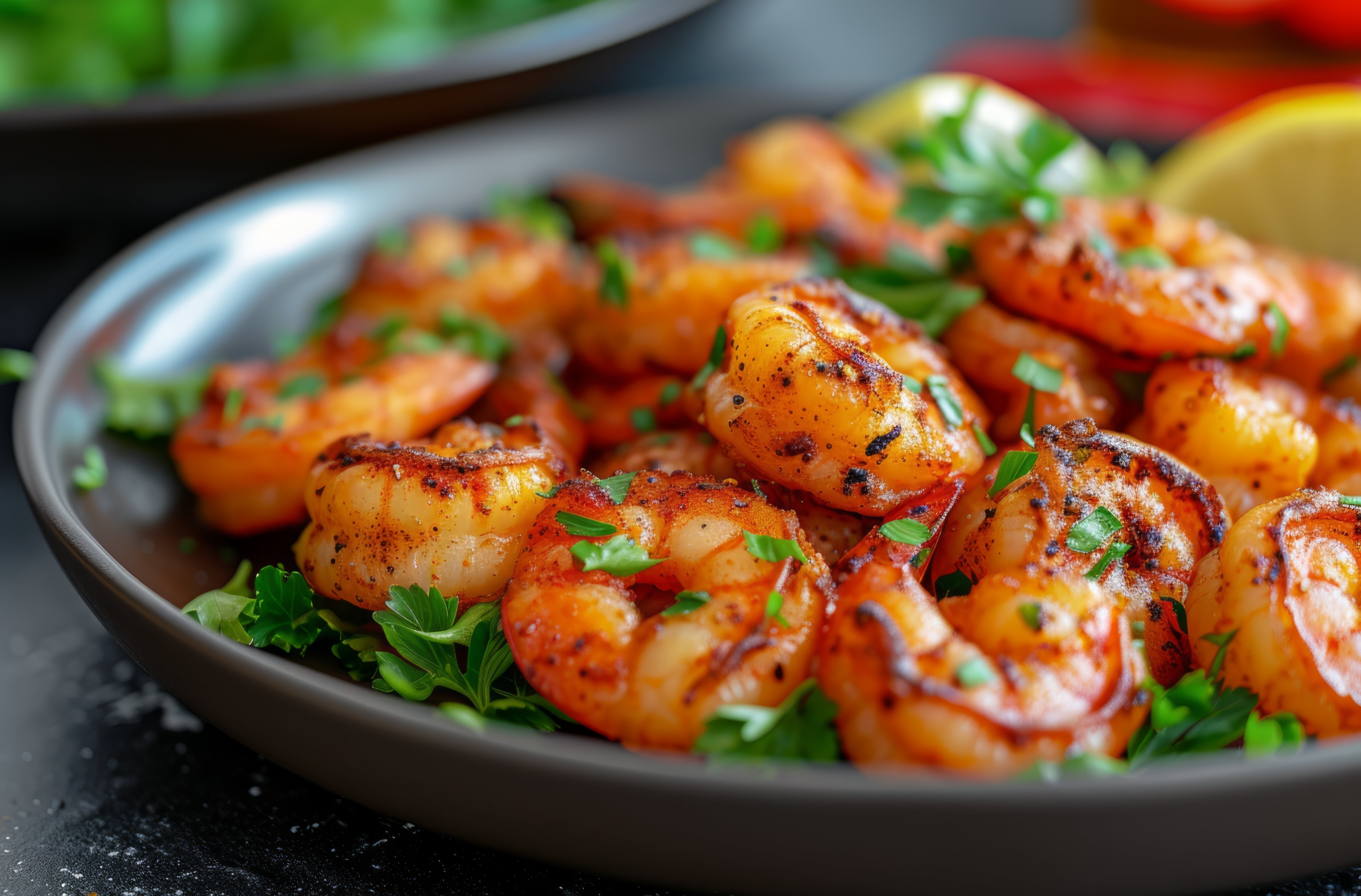 Apple Wood Smoked Shrimp – SmokinTex