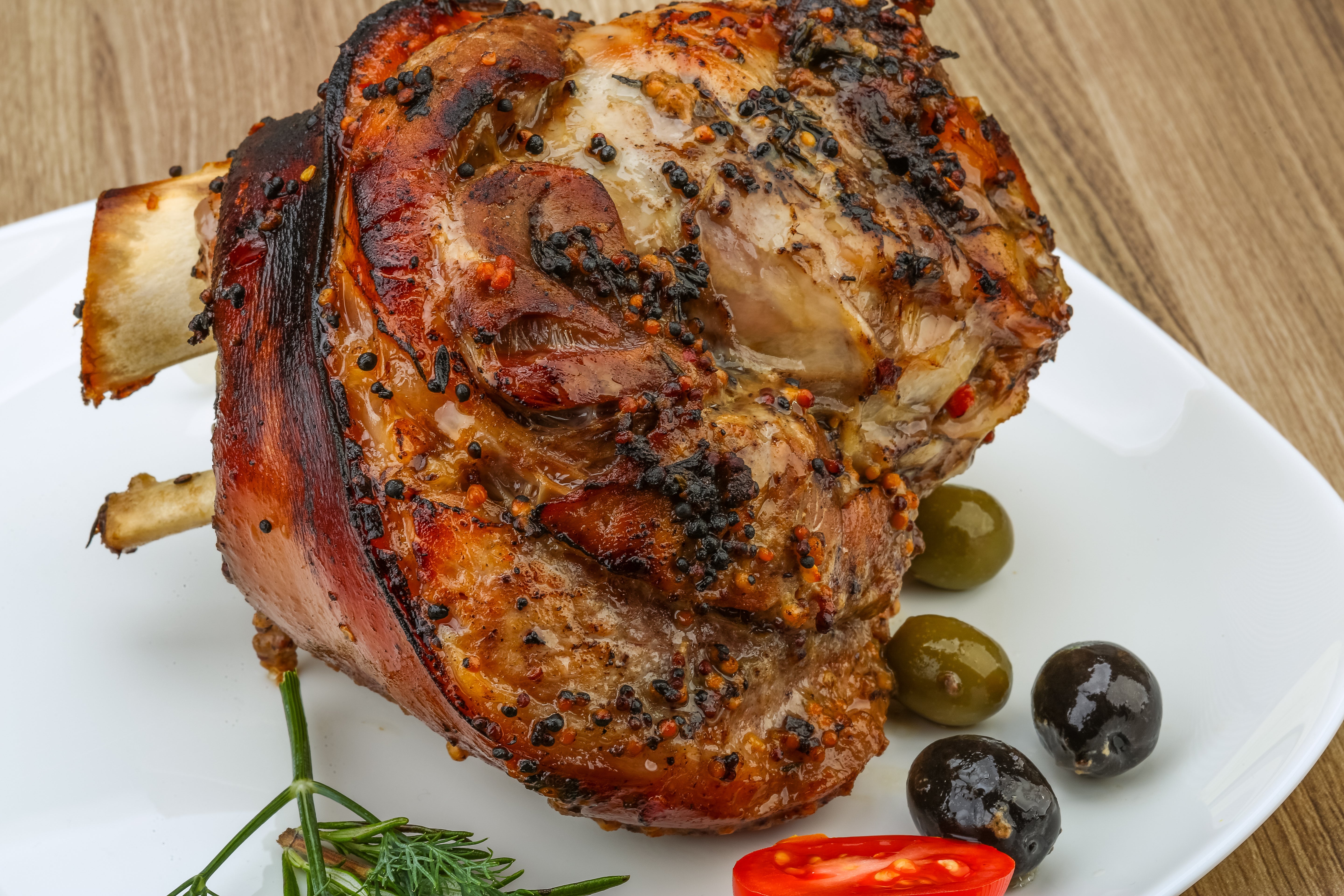 Smoked Ham Shanks – SmokinTex